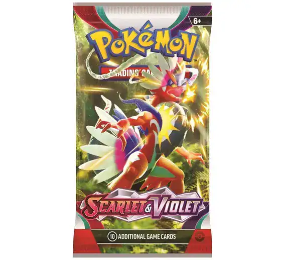Scarlet & Violet Booster Pack (10 Cards) | Buy Online at TCG Corner